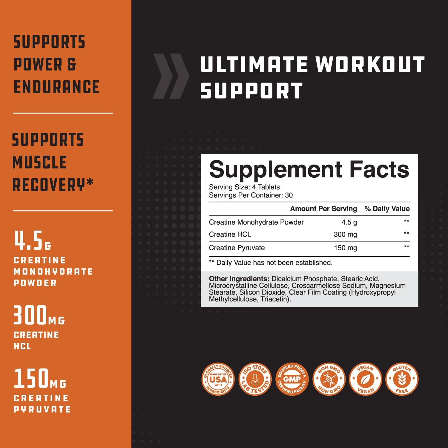 easy-to-swallow creatine capsules