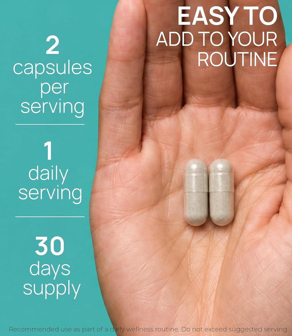easy-to-swallow detox capsules