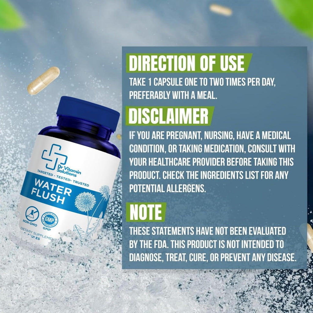 easy-to-swallow diuretic capsules