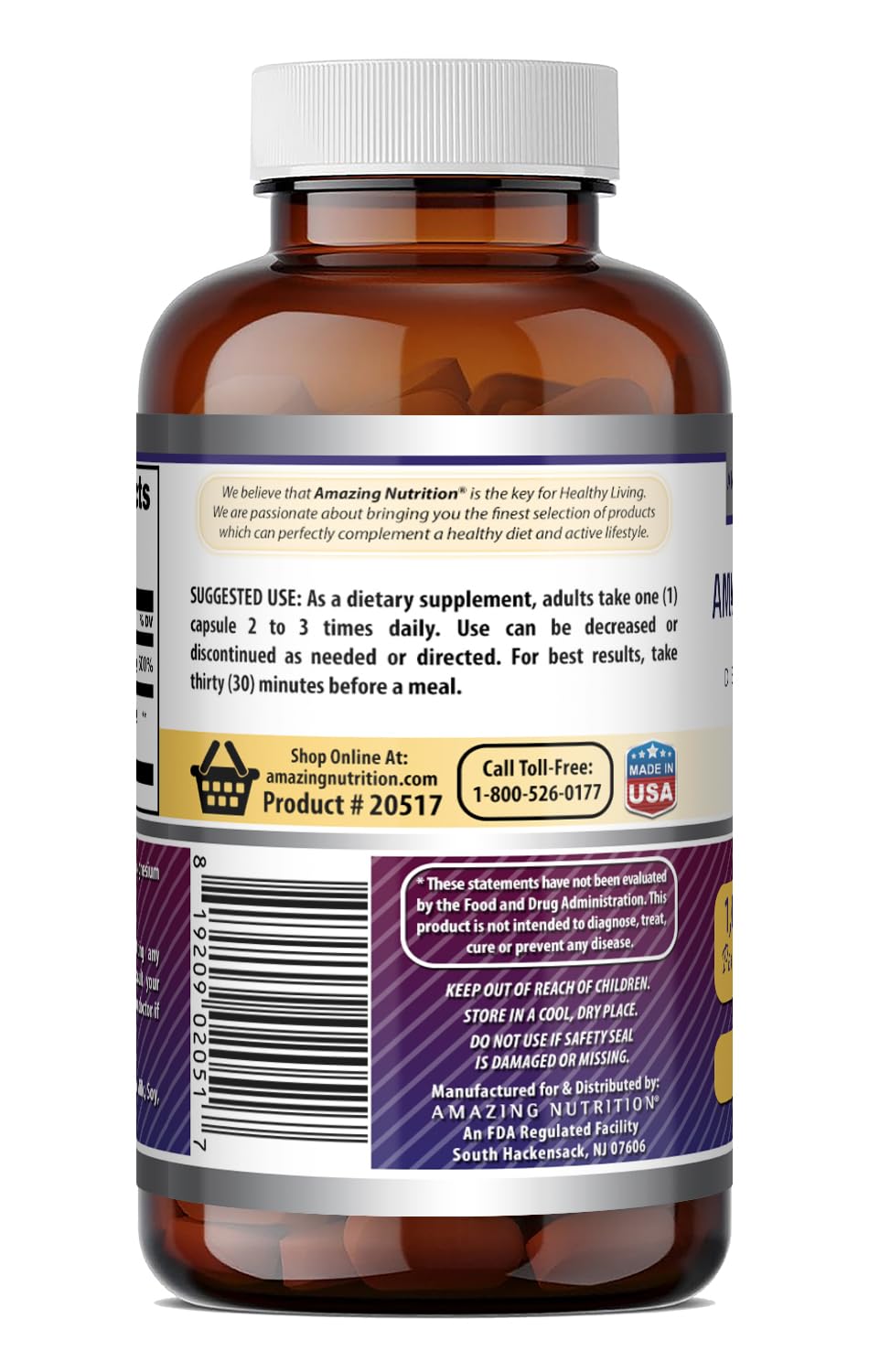 Easy-to-swallow DLPA capsules for convenience
