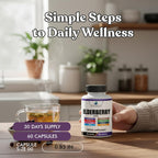 easy-to-swallow elderberry capsules