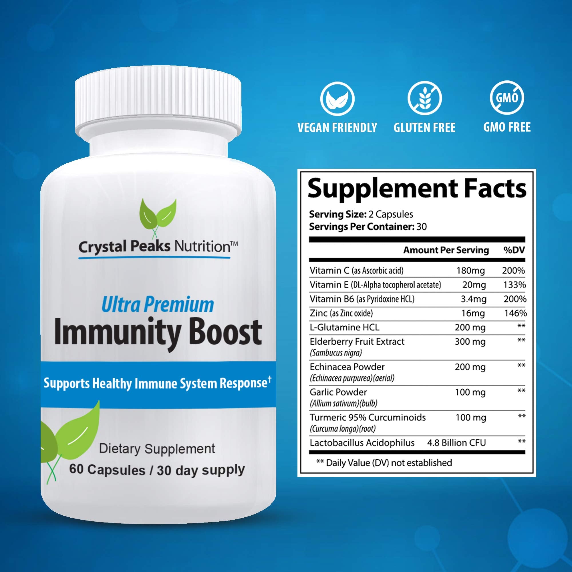 Easy to swallow elderberry supplements