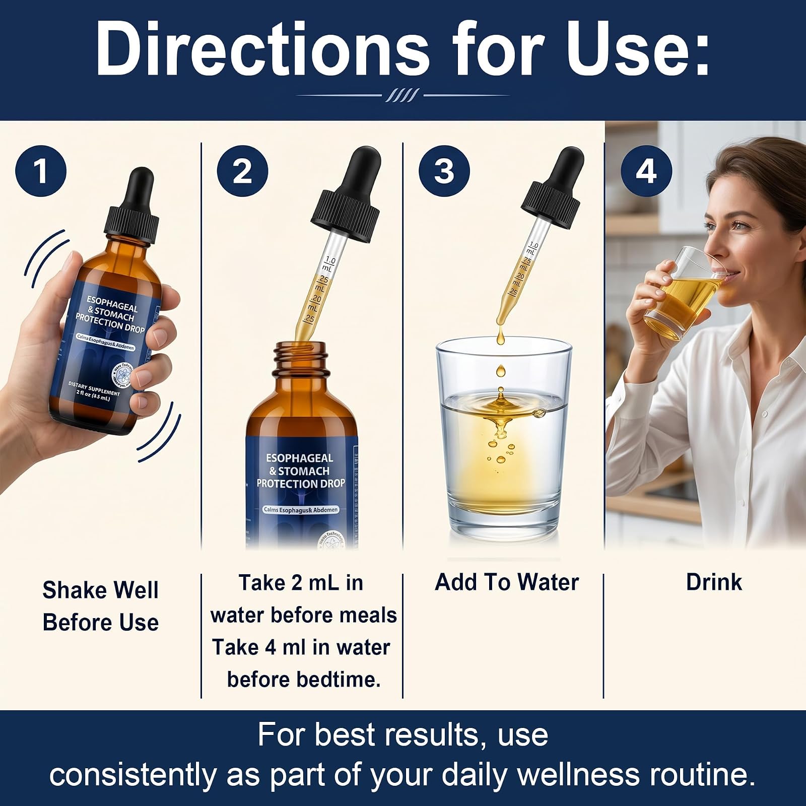 easy-to-swallow esophageal health formula