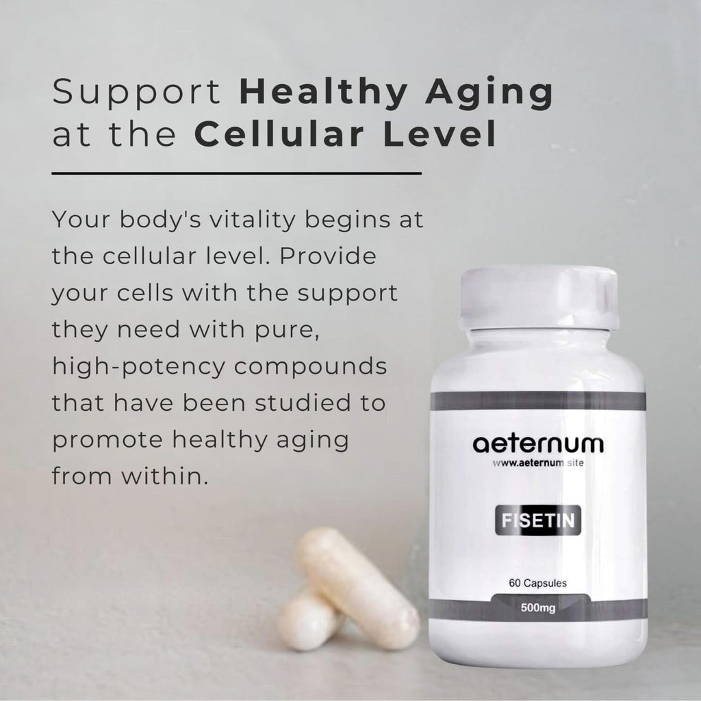 easy-to-swallow fisetin capsules