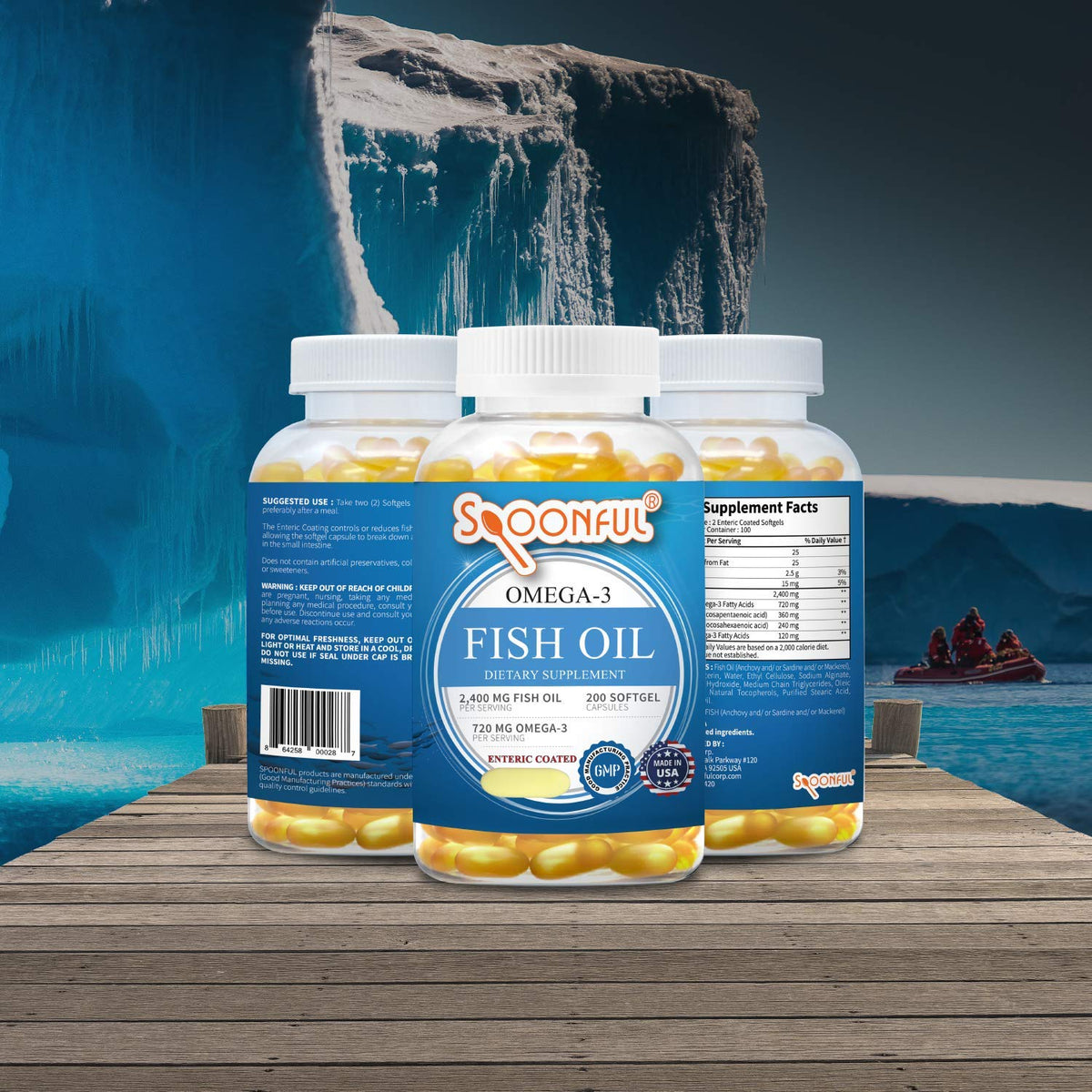 easy to swallow fish oil capsules