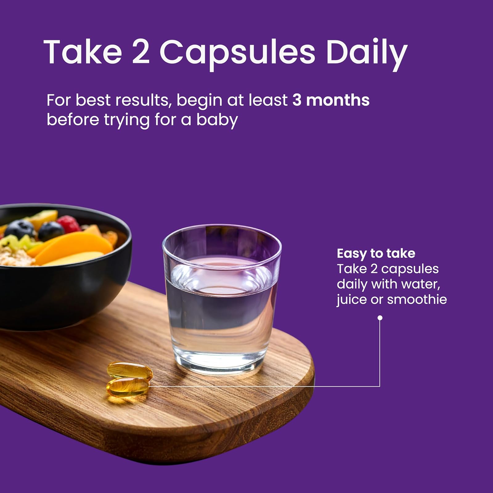 easy-to-swallow fish oil capsules