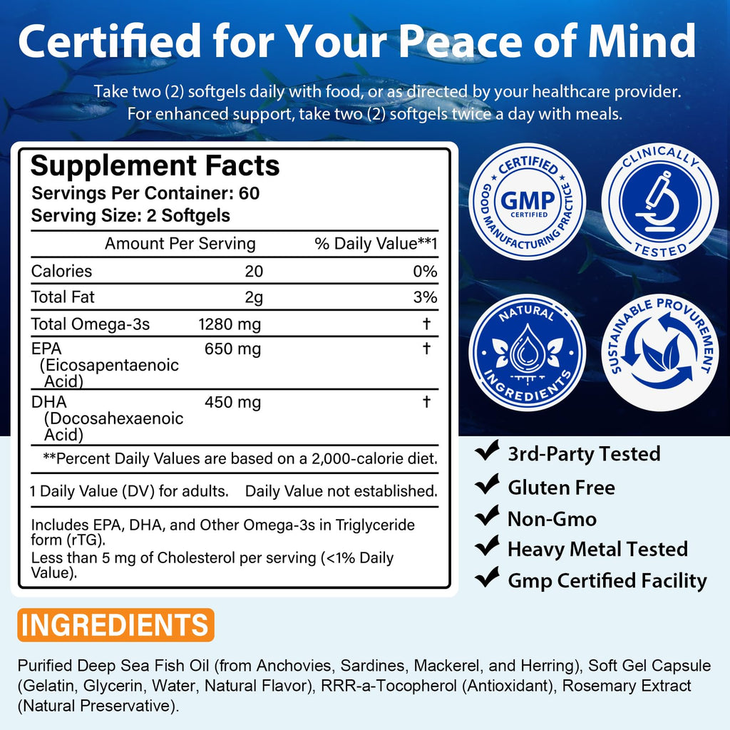easy to swallow fish oil capsules
