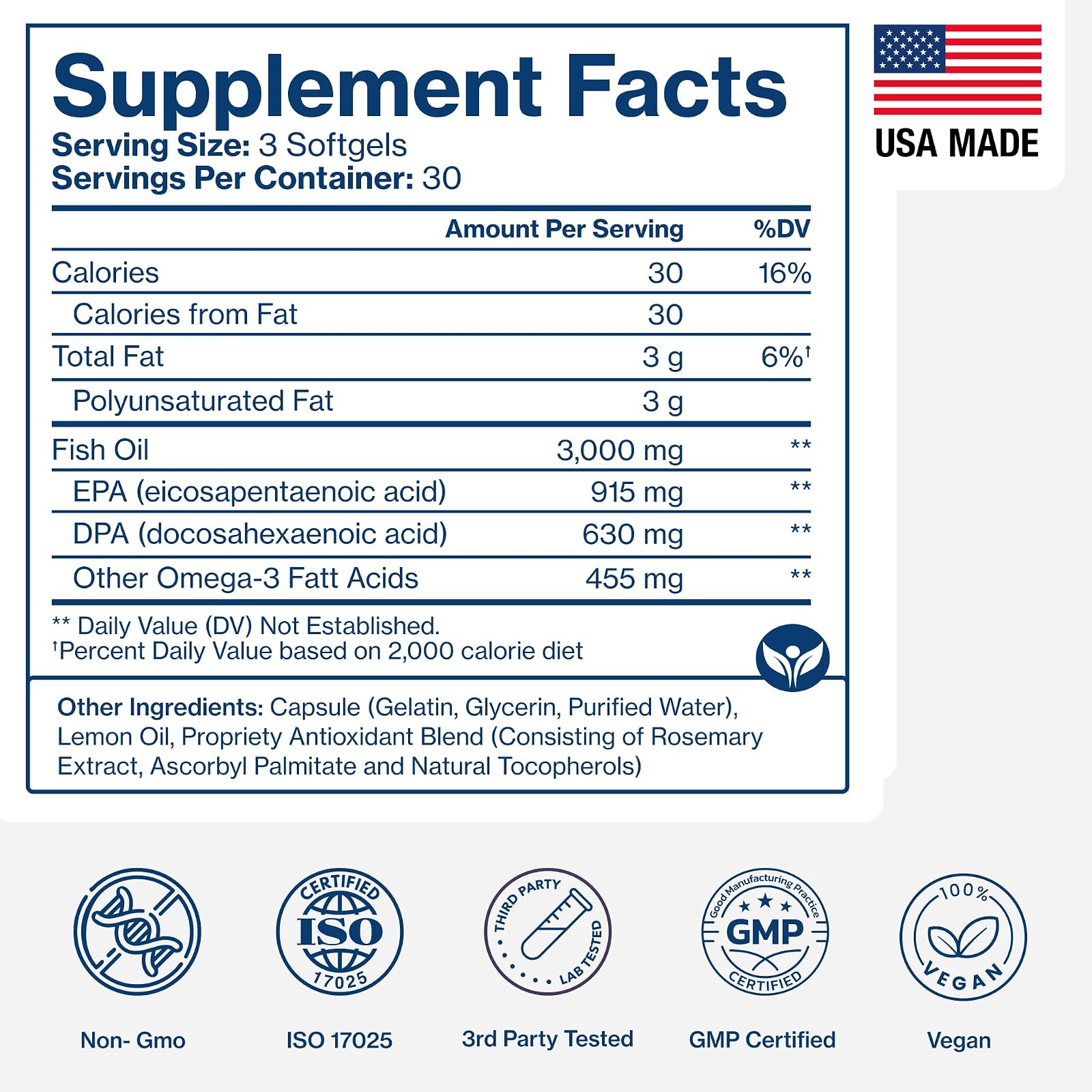 easy-to-swallow fish oil softgels