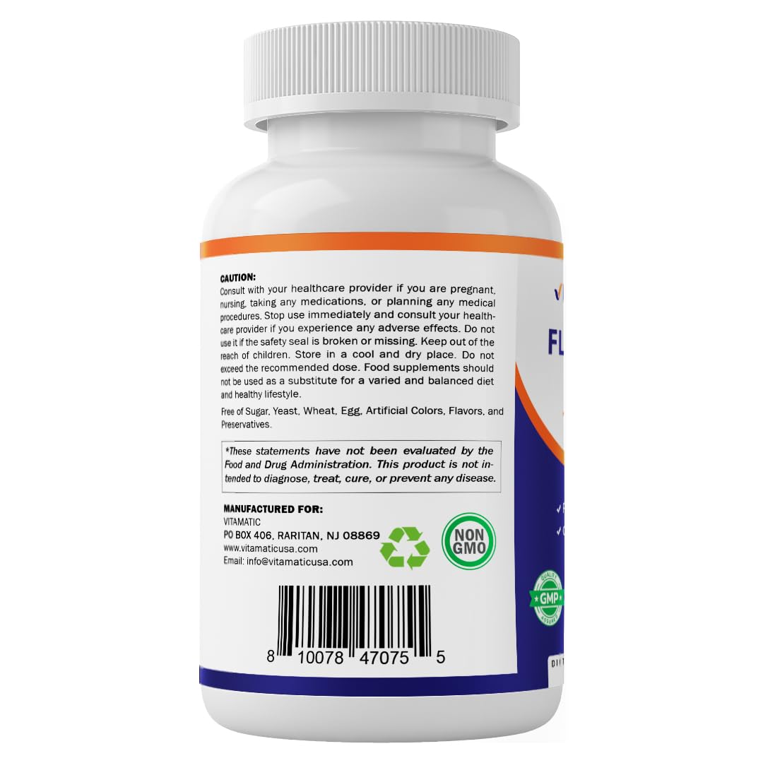 easy to swallow flax seed oil softgels