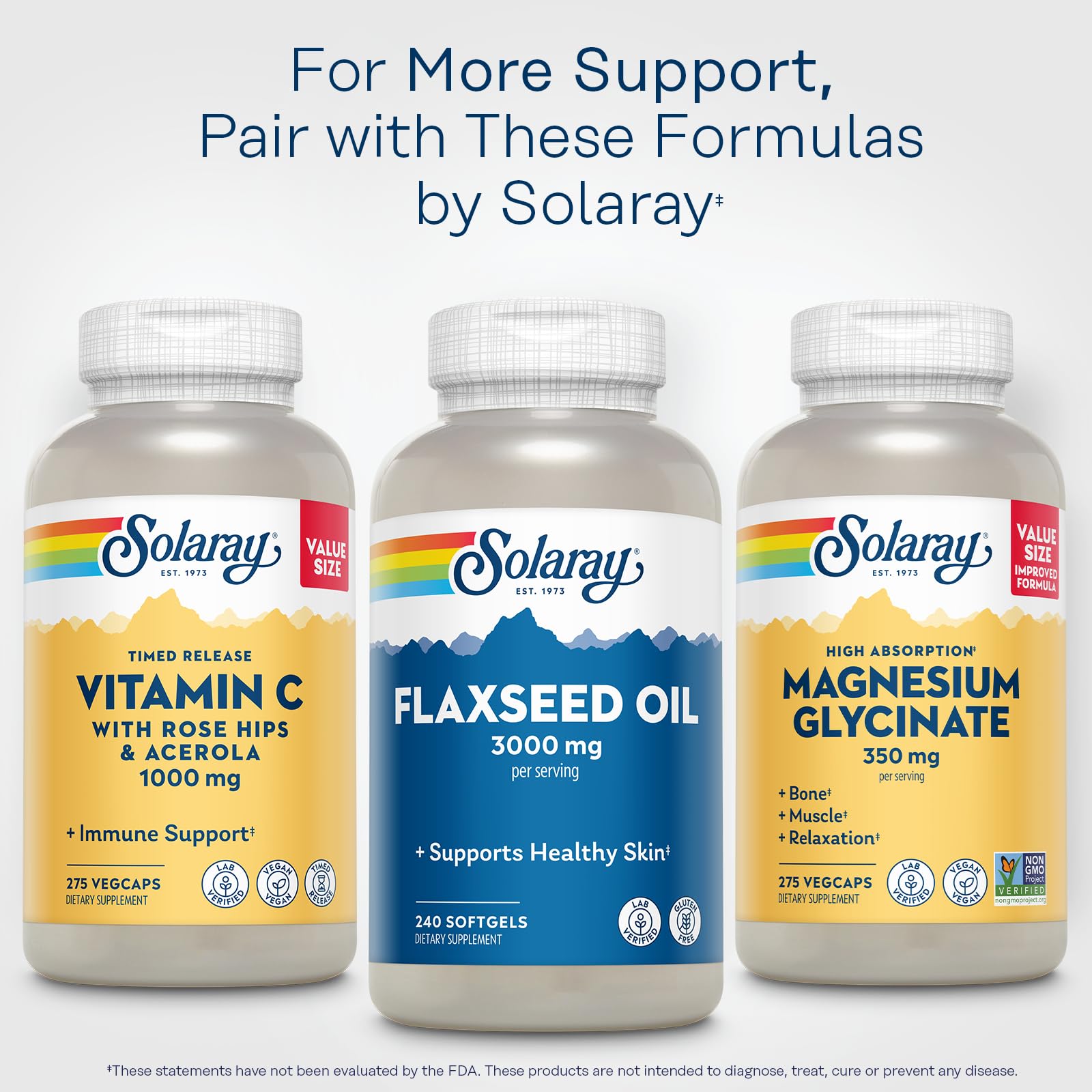 easy to swallow flaxseed oil softgels