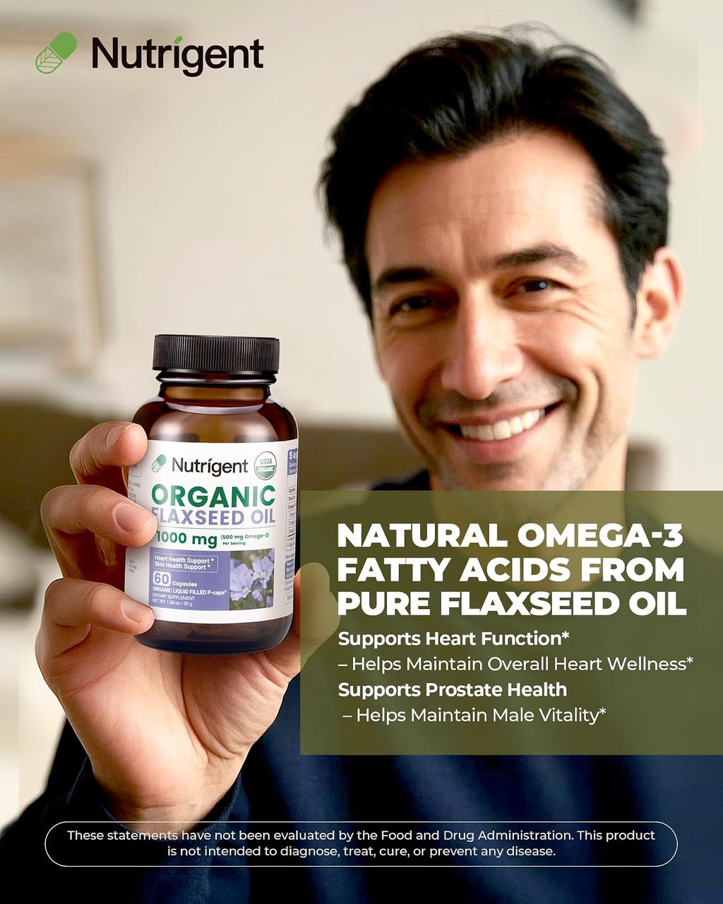 easy to swallow flaxseed oil