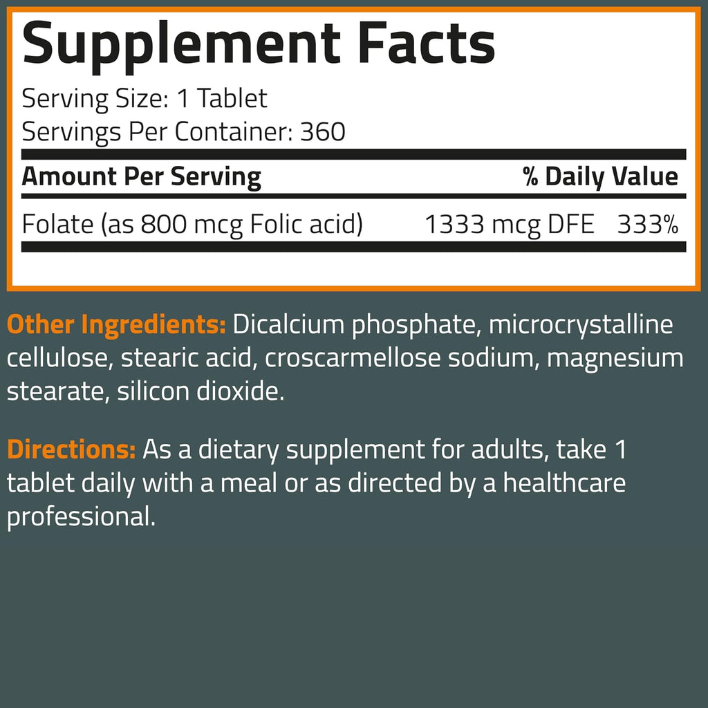 easy to swallow folate capsules