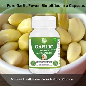 easy-to-swallow garlic capsules