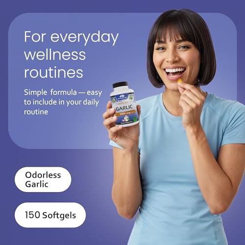 easy-to-swallow garlic extract pills