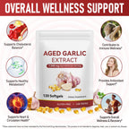 easy-to-swallow garlic softgels for convenience