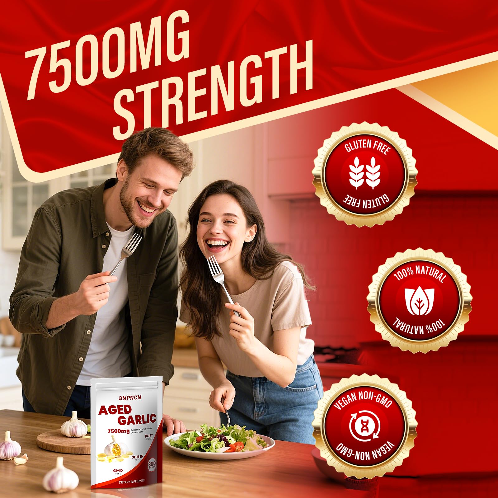 easy to swallow garlic softgels