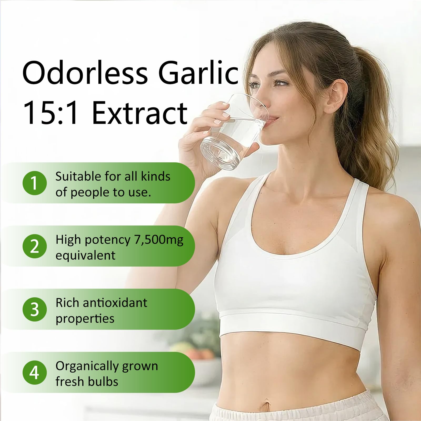 easy to swallow garlic softgels
