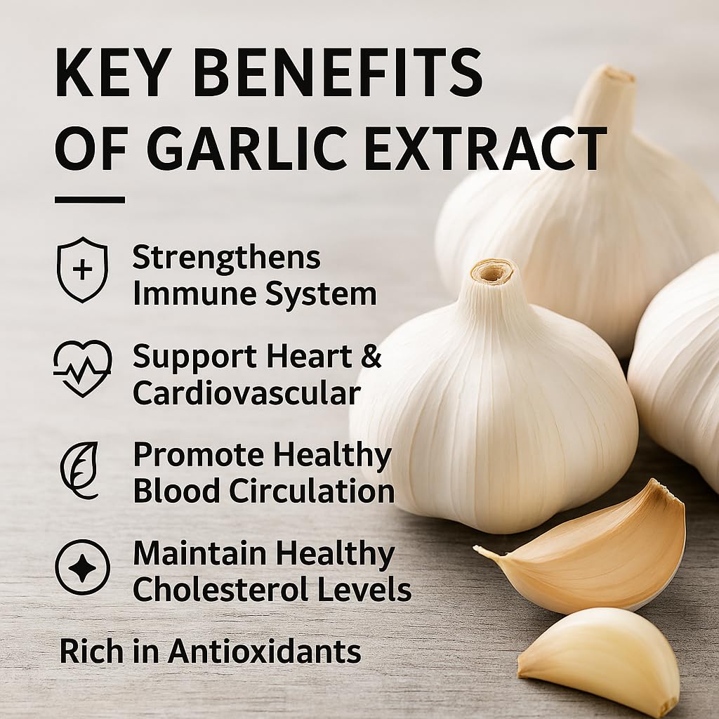 easy to swallow garlic softgels