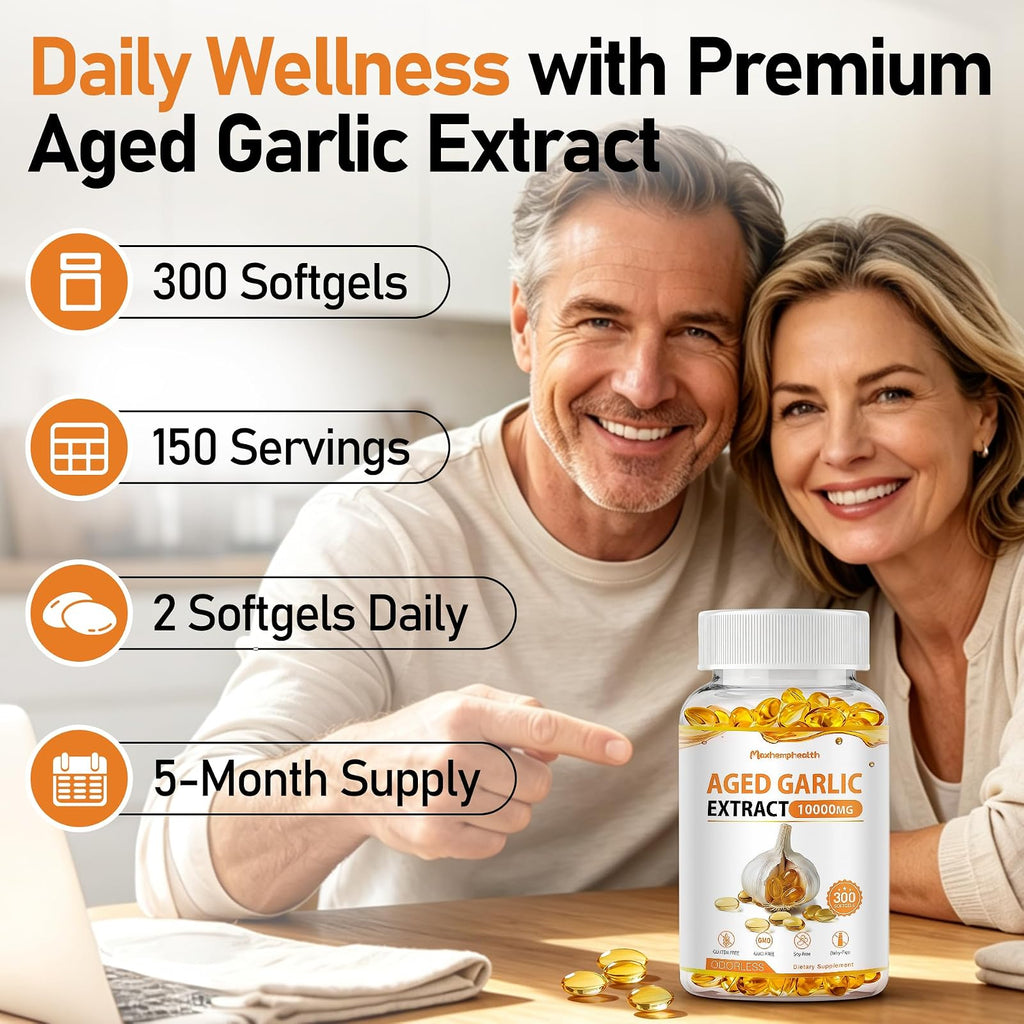 easy-to-swallow garlic softgels