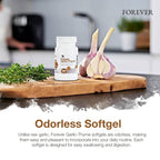 easy-to-swallow garlic softgels