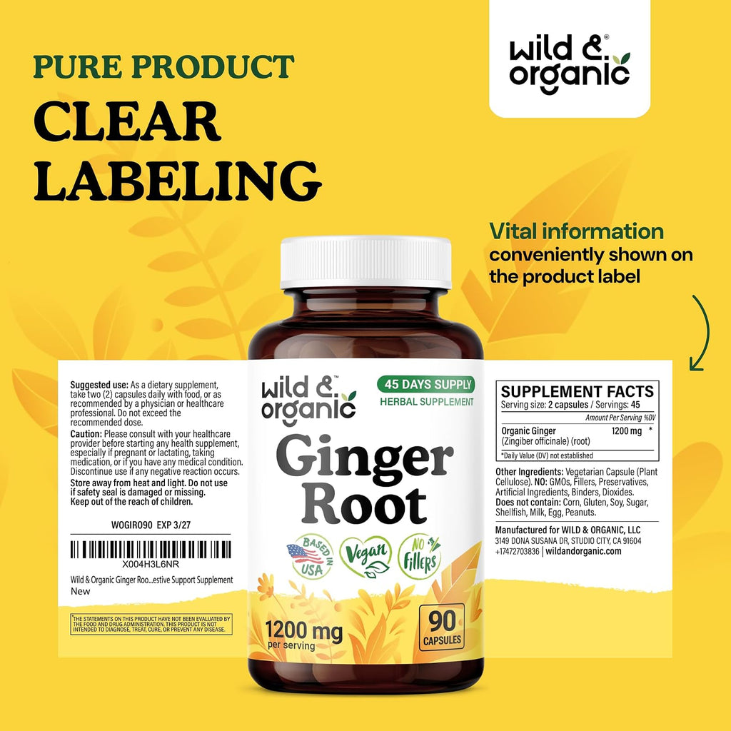 easy-to-swallow ginger root for energy