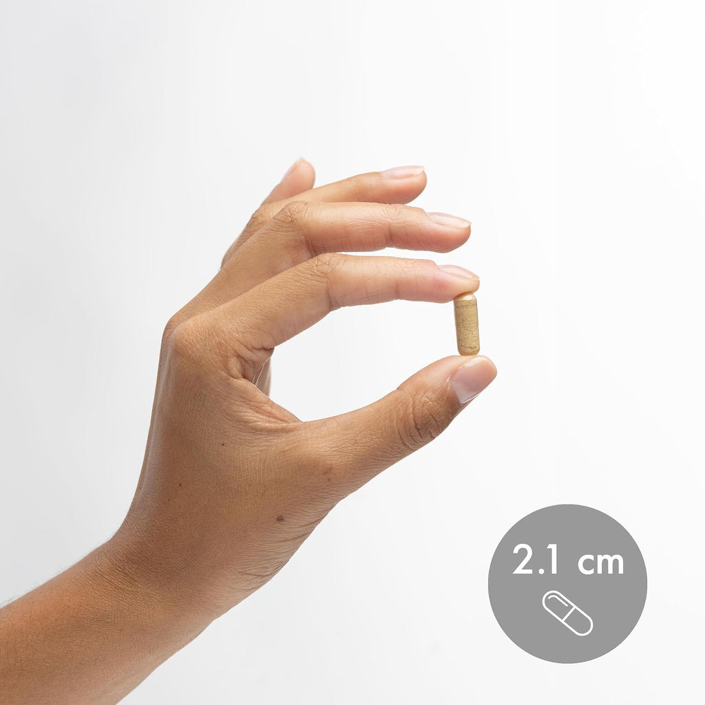 easy-to-swallow ginger tea capsules