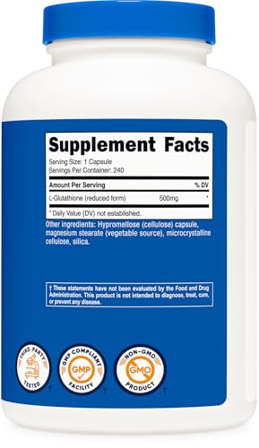 easy to swallow glutathione capsules for convenience