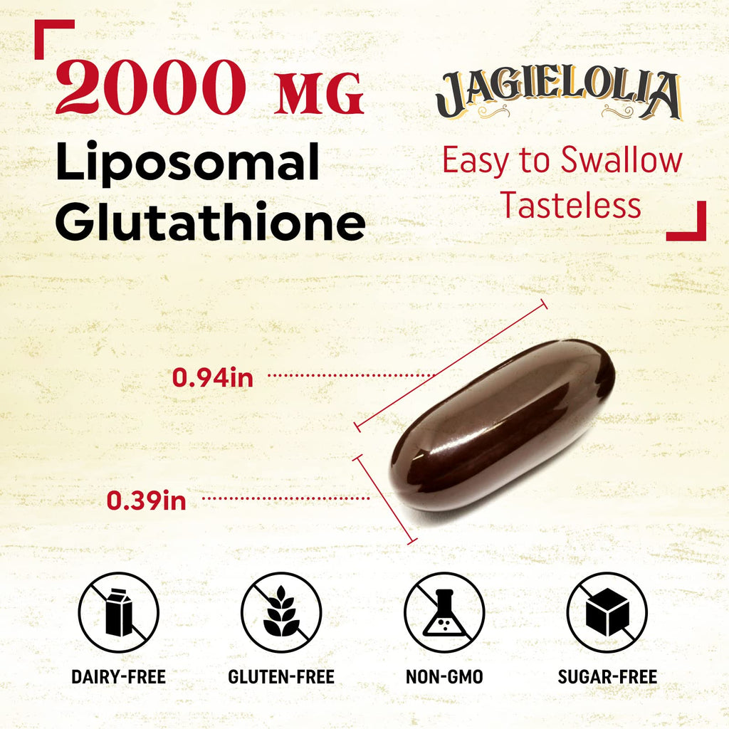 easy to swallow glutathione softgels