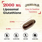easy to swallow glutathione softgels