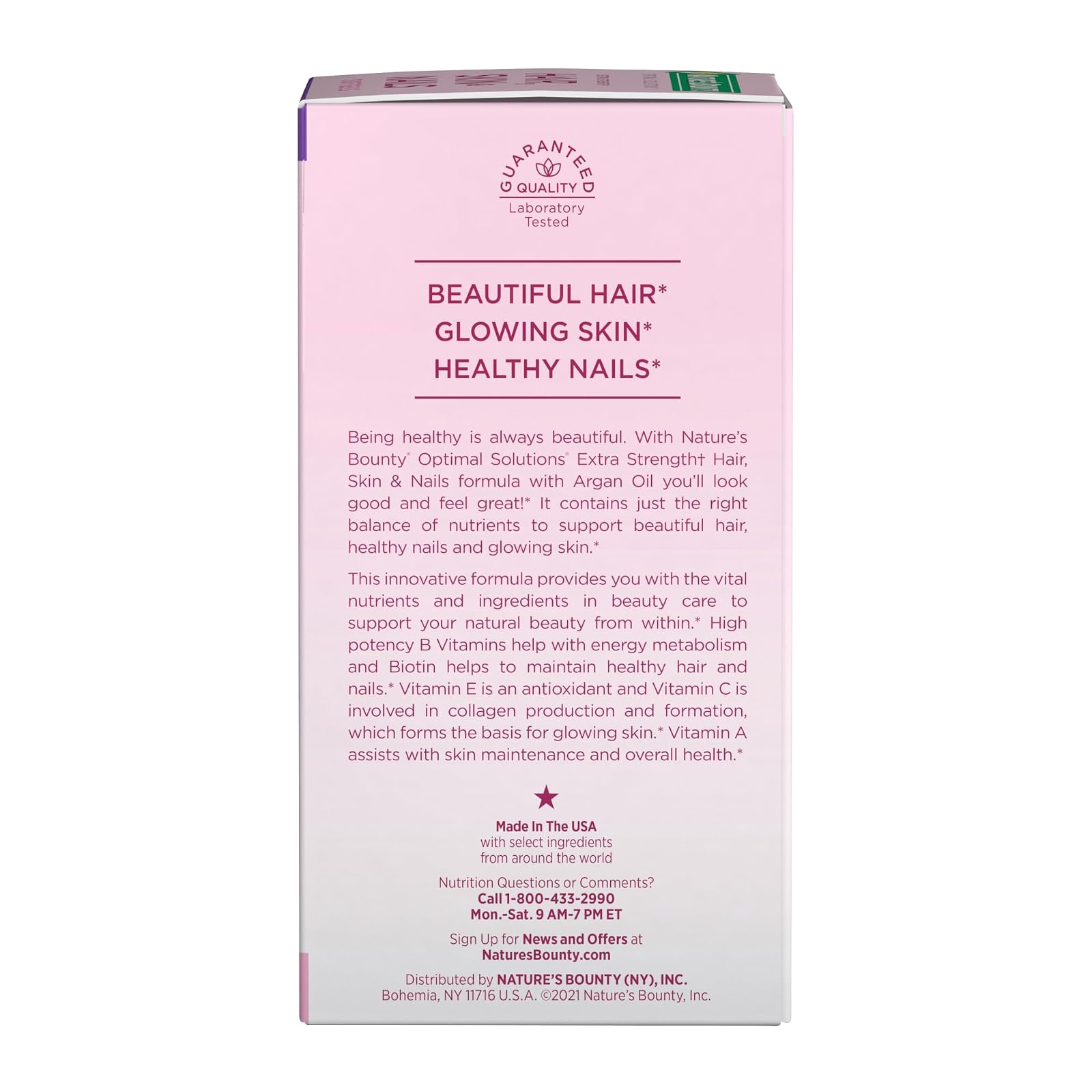 easy to swallow hair skin & nails