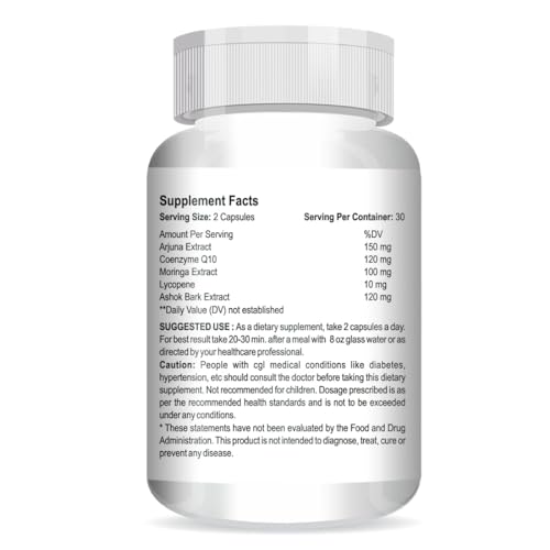 easy-to-swallow heart health capsules