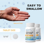 easy to swallow iron bisglycinate pills