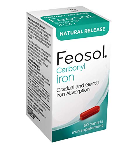Easy-to-swallow iron caplets