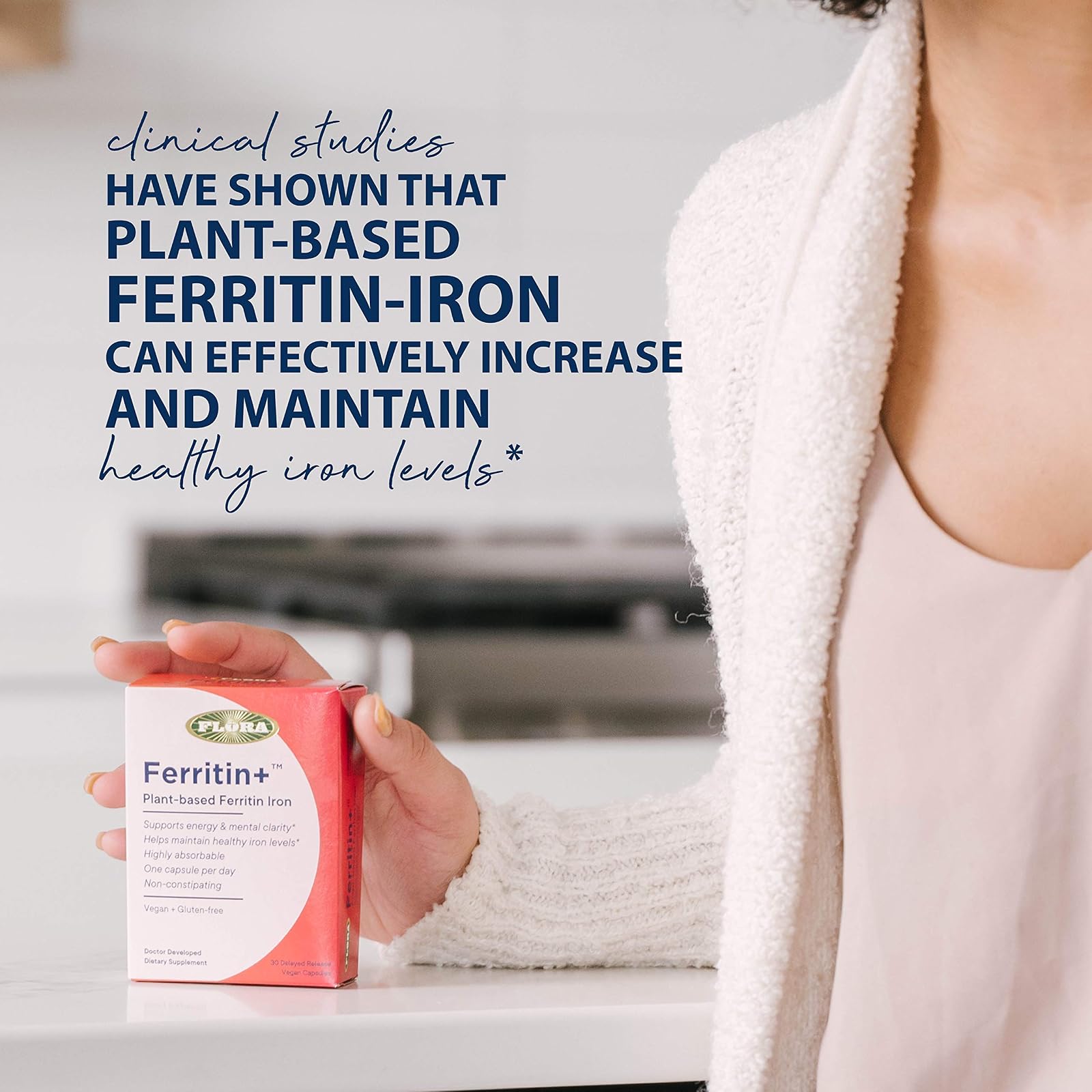 easy-to-swallow iron capsules