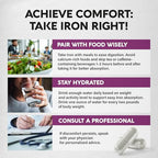 easy-to-swallow iron capsules