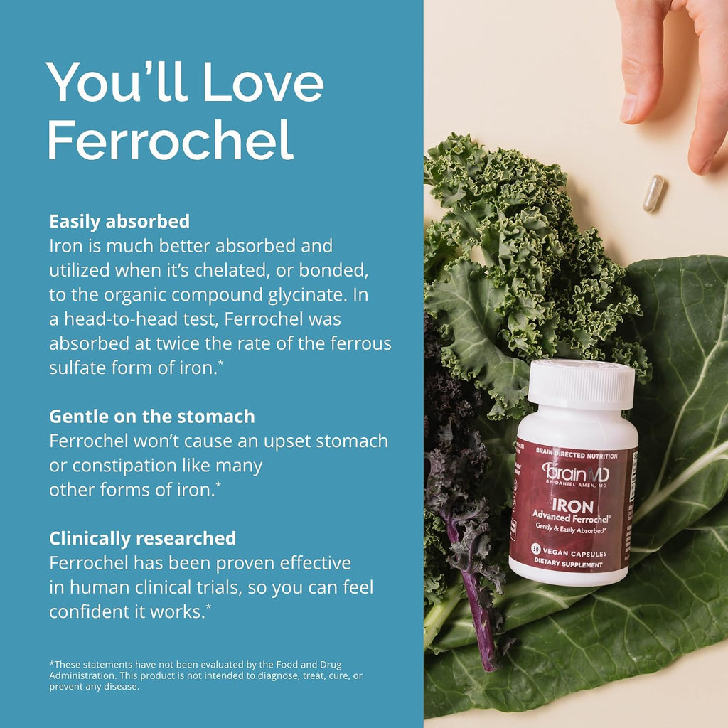 Easy-to-swallow Iron capsules