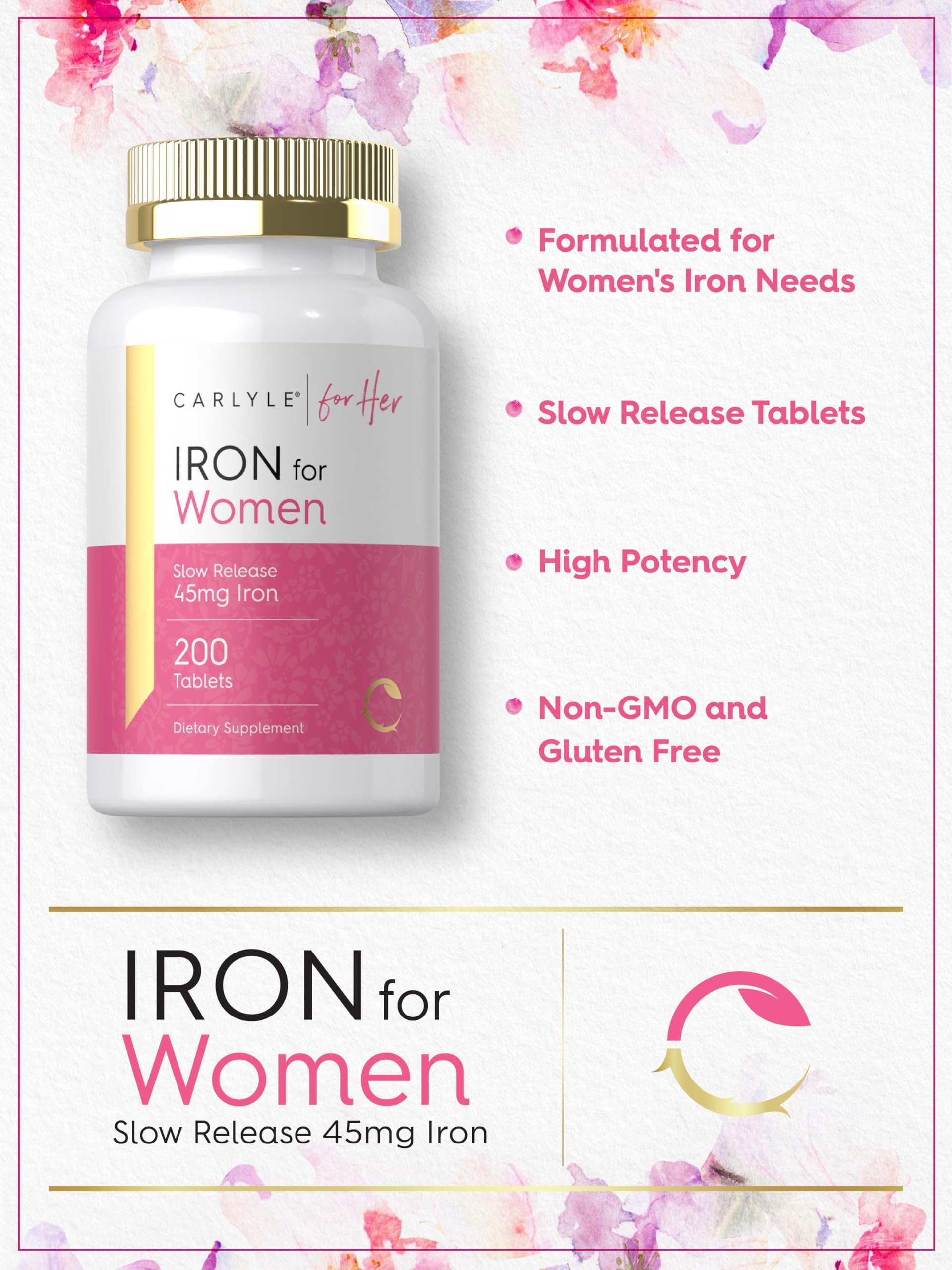 easy-to-swallow iron pills