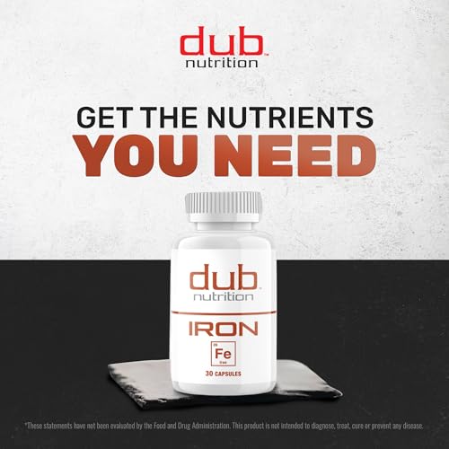 easy-to-swallow iron supplement capsules