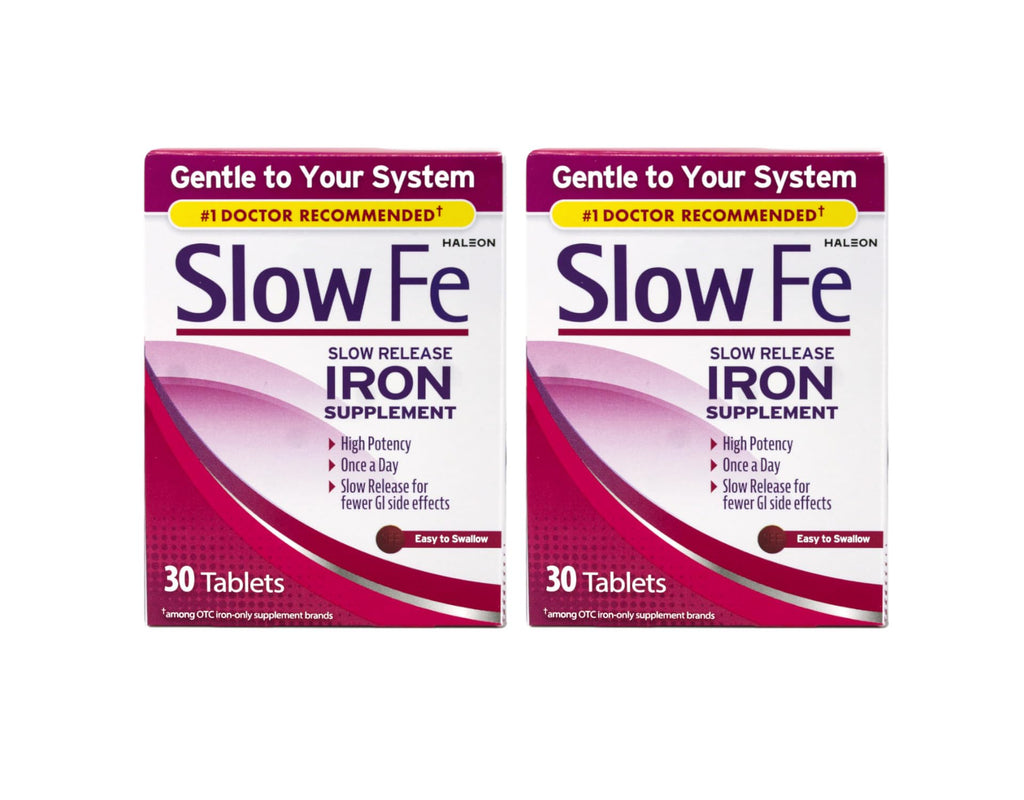 Easy-to-swallow iron supplement tablets