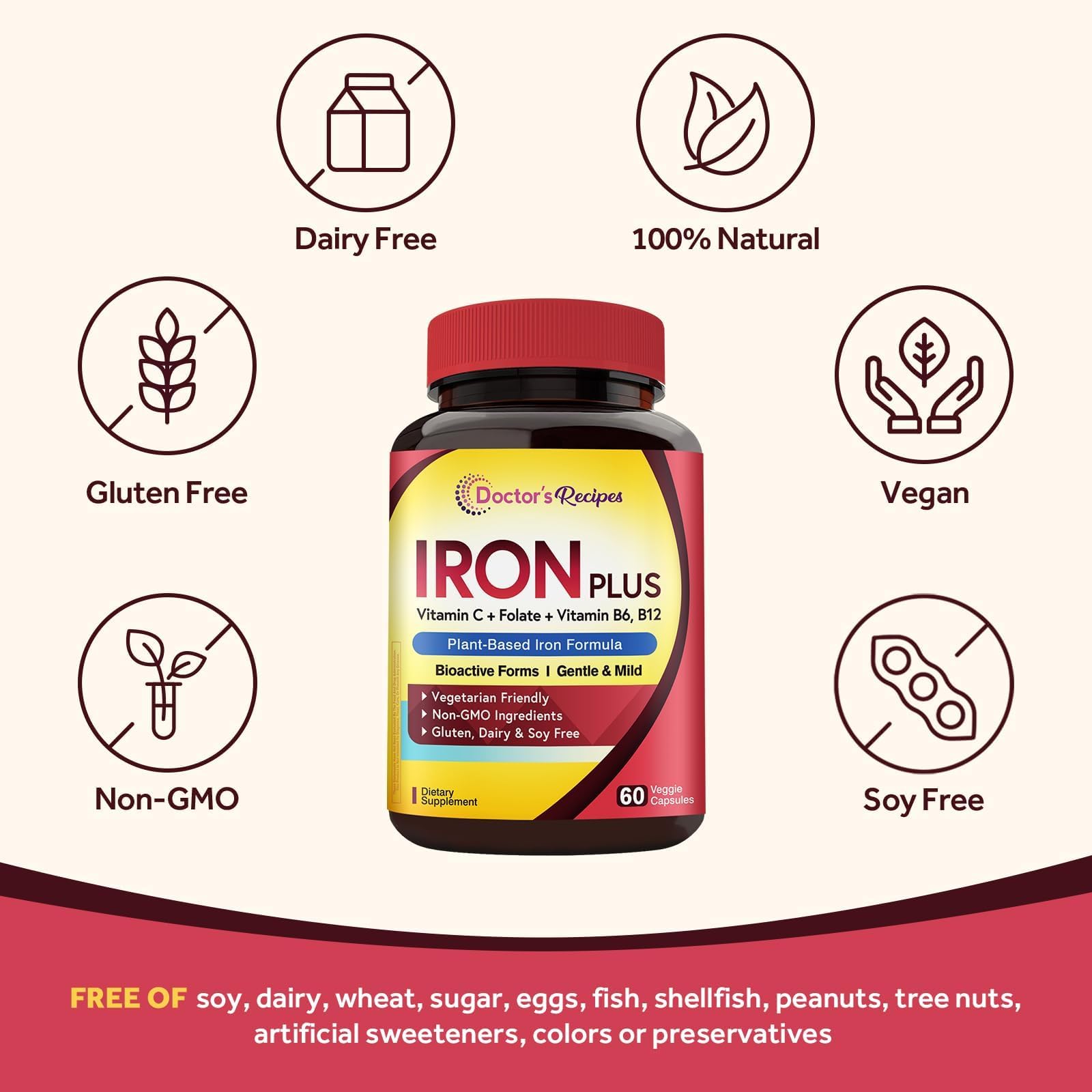 easy to swallow iron supplement