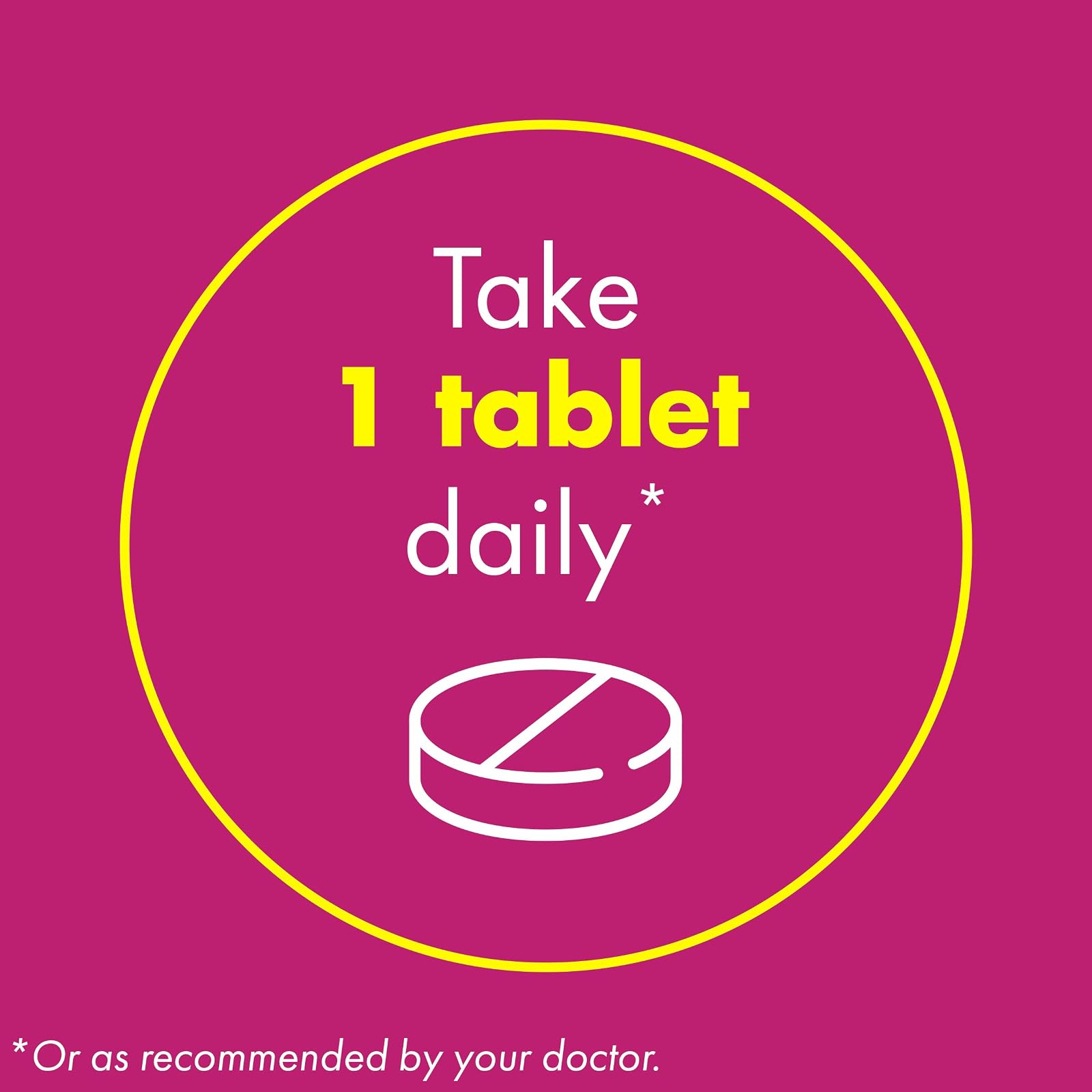 easy-to-swallow iron tablets