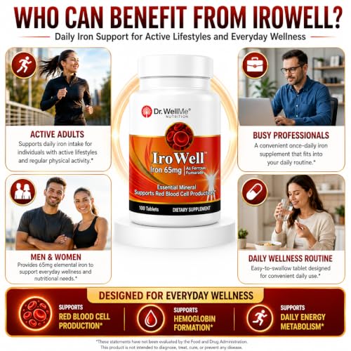 easy-to-swallow iron tablets