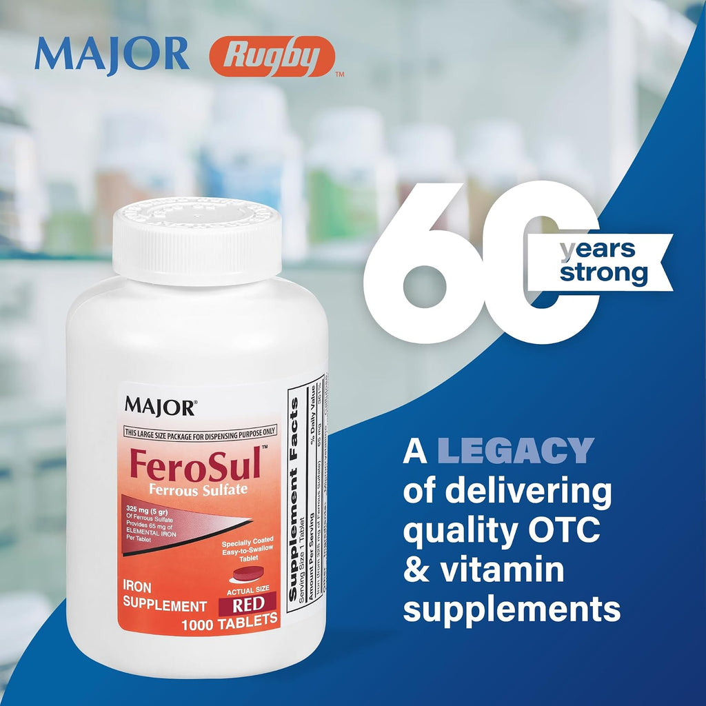easy-to-swallow iron tablets