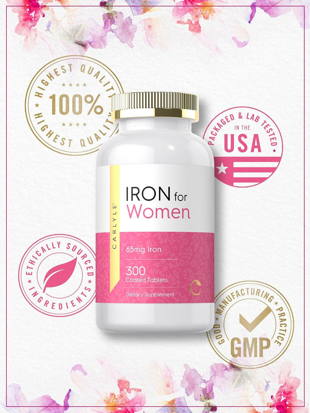 easy to swallow iron tablets