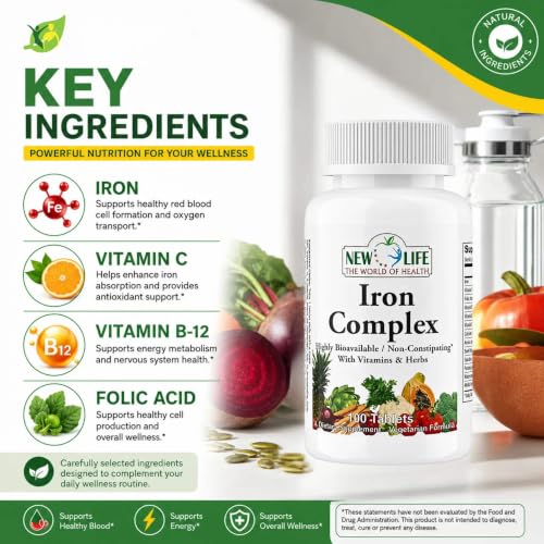 easy-to-swallow iron tablets