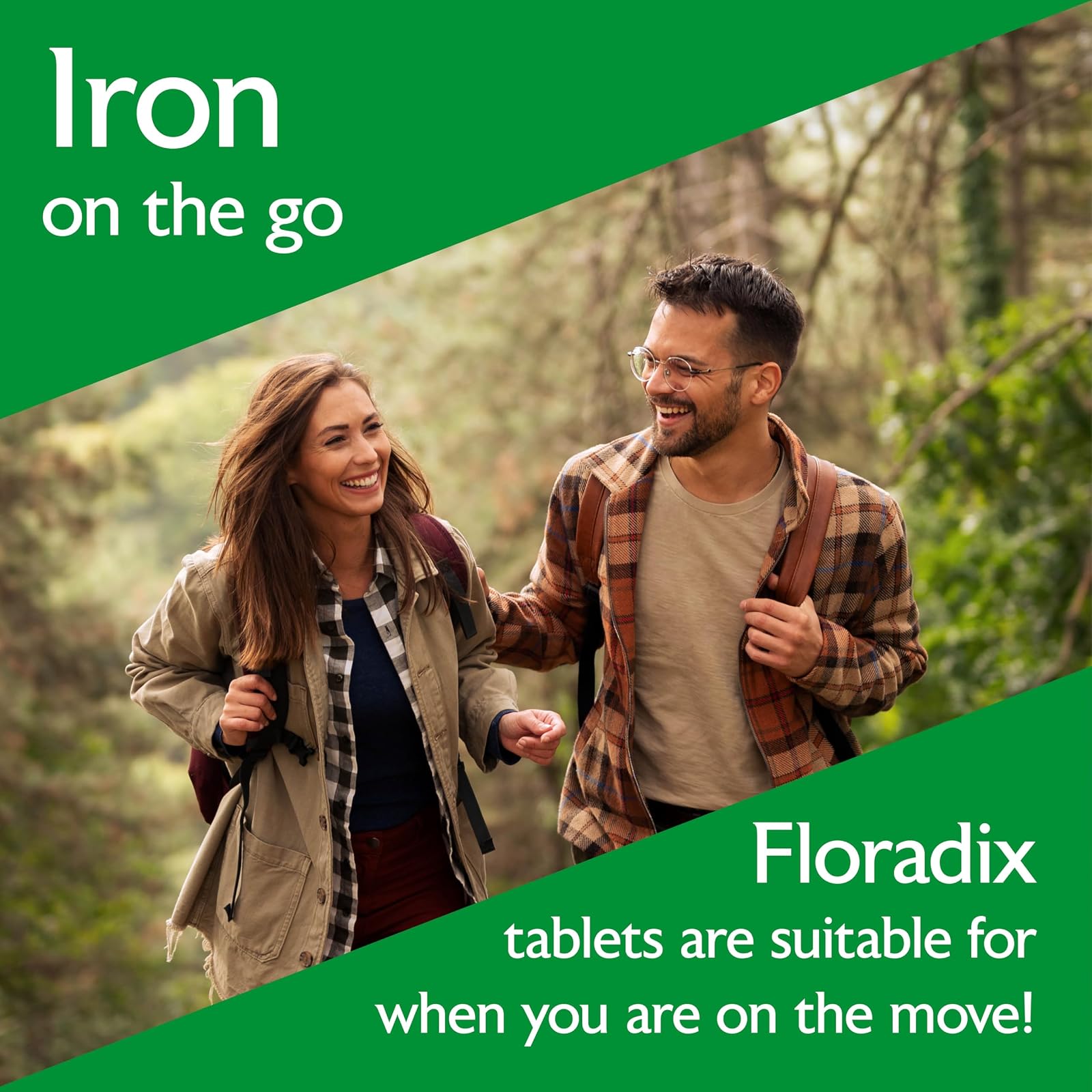 Easy-to-swallow iron tablets