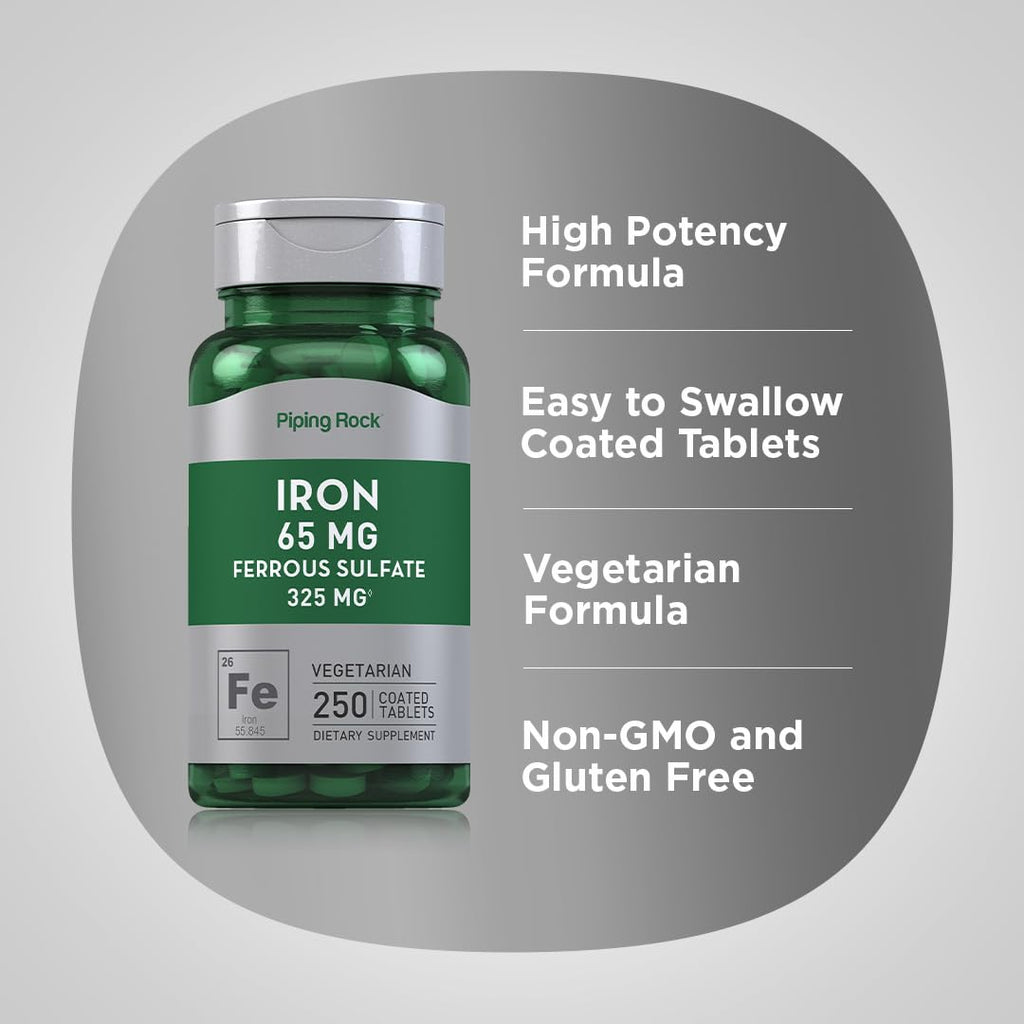 easy to swallow iron tablets