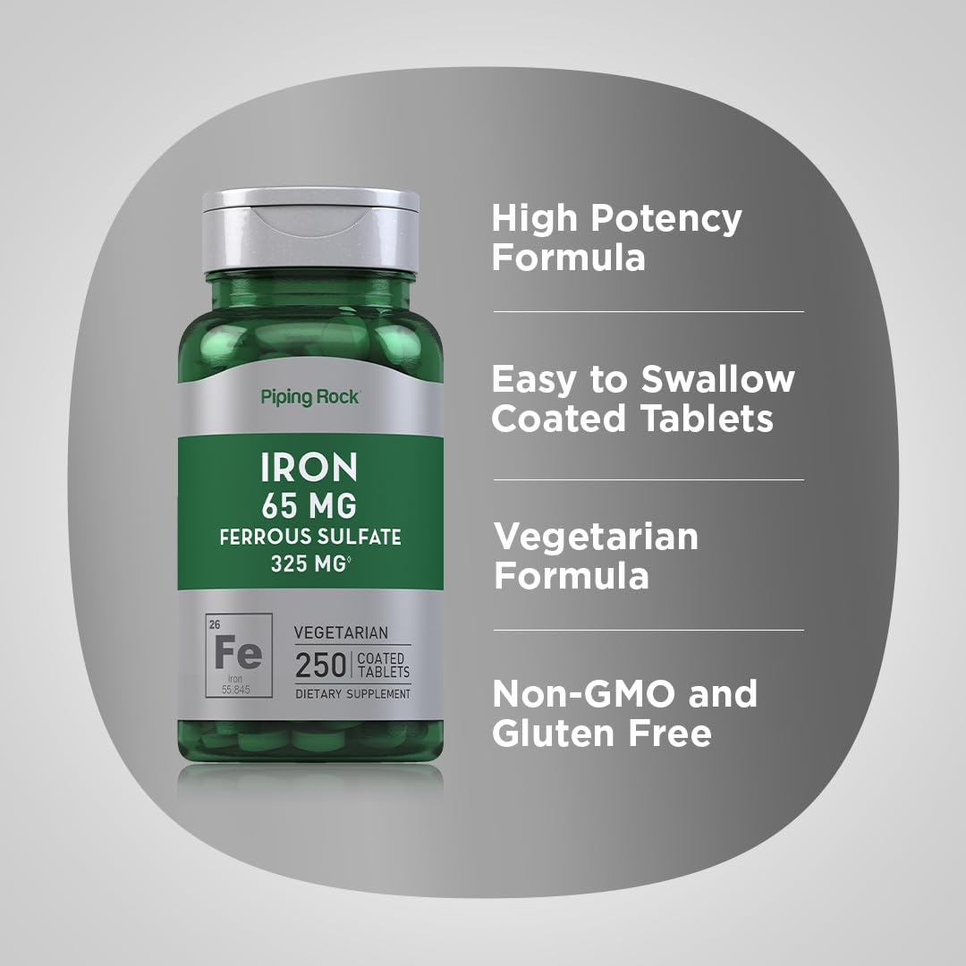 easy to swallow iron tablets