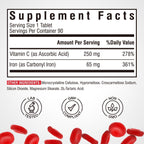easy to swallow iron tablets