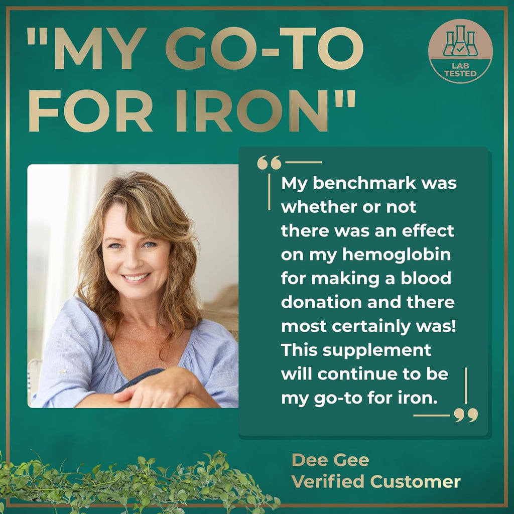 easy-to-swallow iron tablets